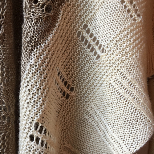 Modern Versatile Shawl : r/knitting